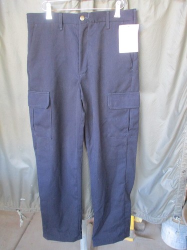 NWT Aramark PPE2, 2112 Steelguard FR, Flame Resistant Blue Cargo Pants ...