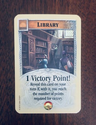 Catan ('Library' Development Card) Official Extra/Replacement Game ...