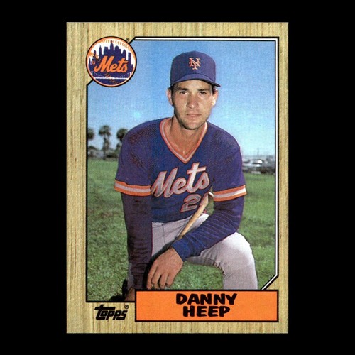 Danny Heep 1987 Topps New York Mets #241 Set Break R306 | eBay