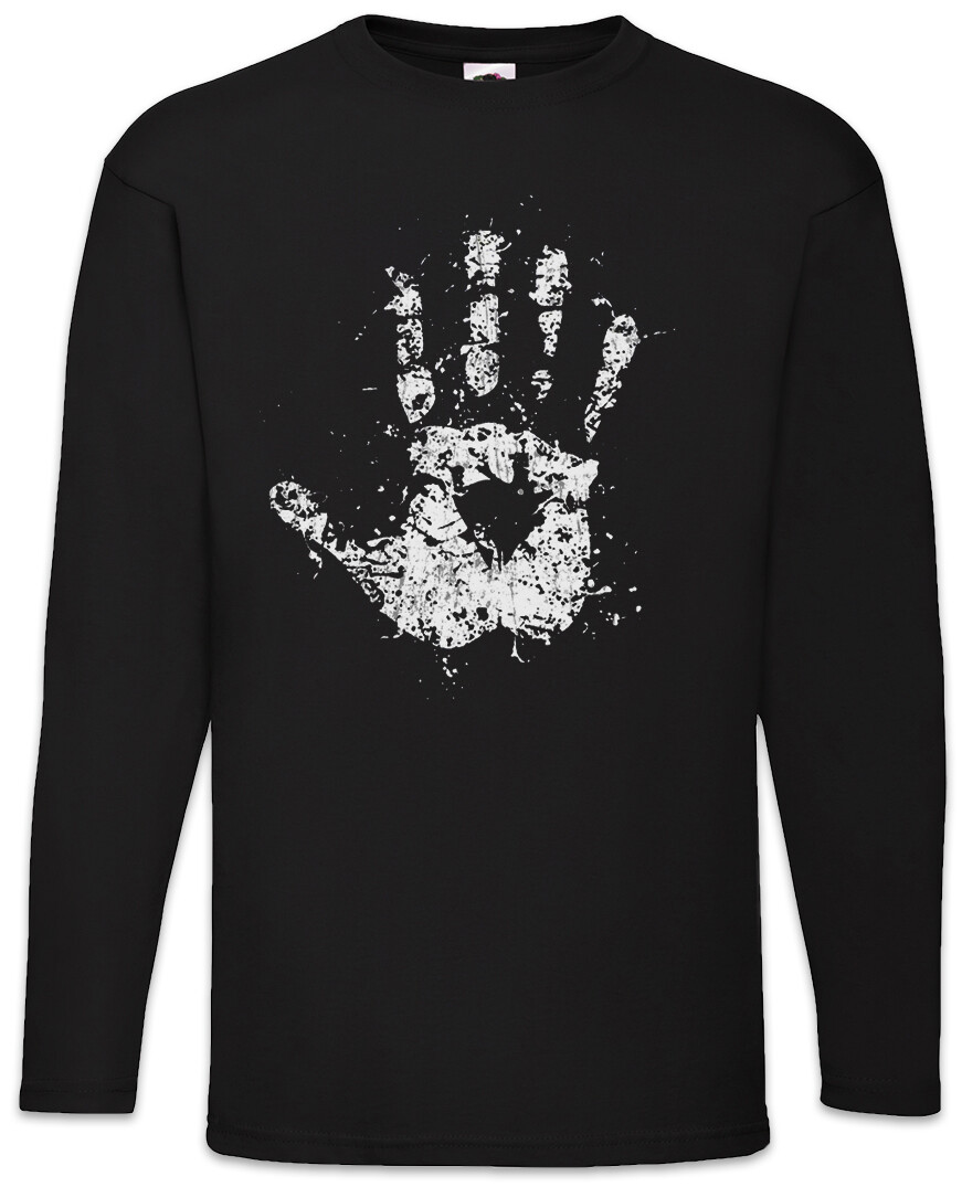White Hand II Langarm T-Shirt Lord of Isengard Saruman the Rings Uruk ...
