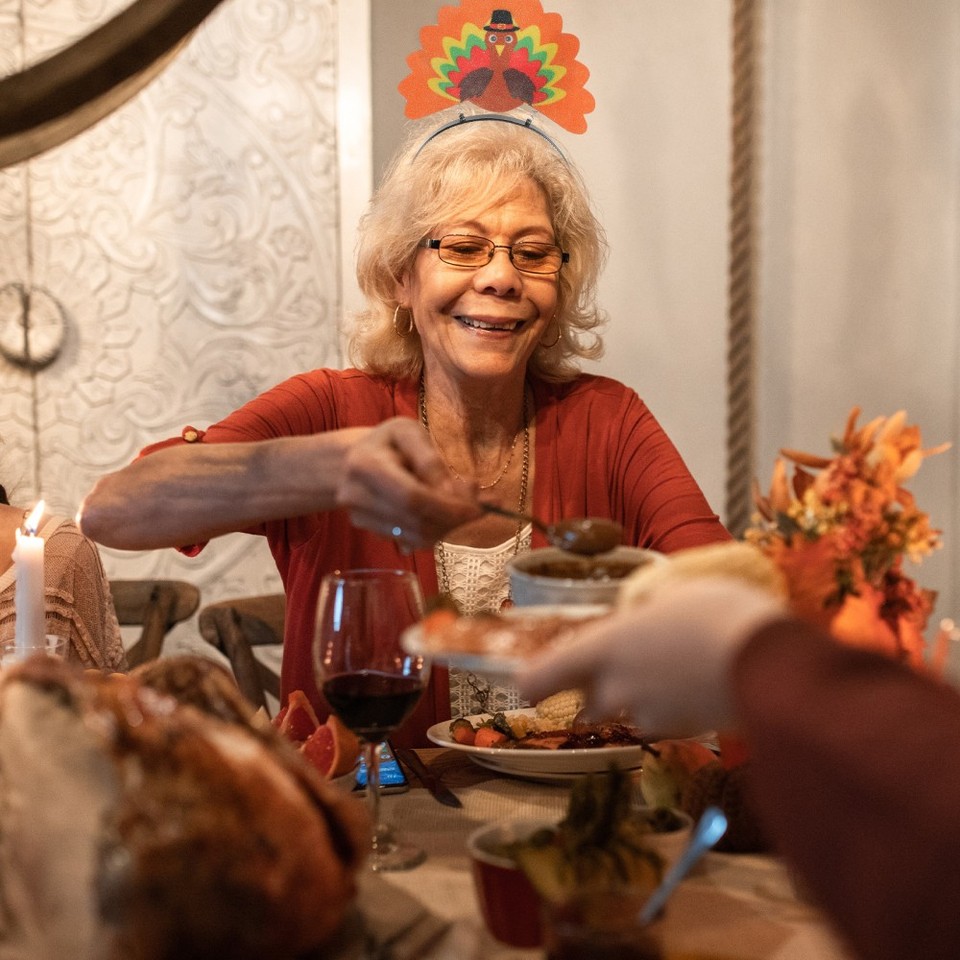 9 pcs Thanksgiving Headband Turkey Drumstick Headband Party Hair ...