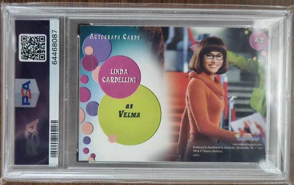2004 Inkworks Scooby Doo 2 Velma Linda Cardellini Auto Autograph A-2 ...