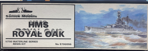 ROP o.s. Samek Models 1/700 British Battleship HMS Royal Oak Resin Ship ...