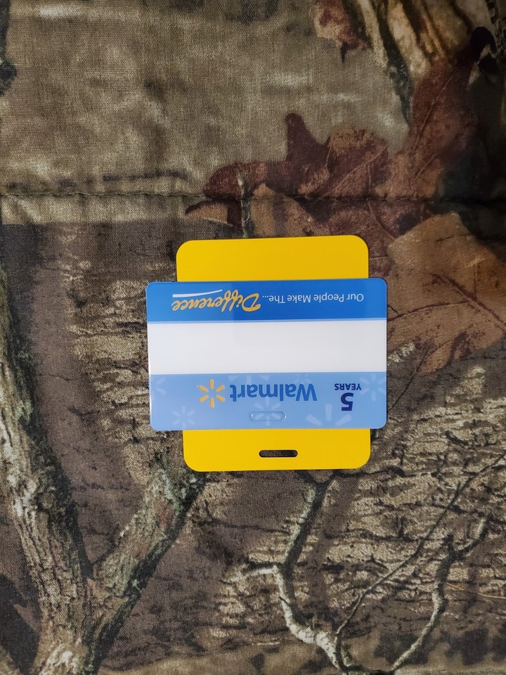 Wal Mart Name Tags 7pc Lot Brand New | eBay