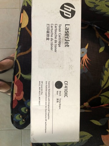 HP LaserJet CF410XC Toner Cartridge. Black | eBay