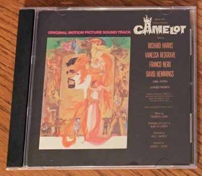 ORIGINAL SOUNDTRACK "CAMELOT" RARE ORIGINAL 1990 USA CD ALBUM ...