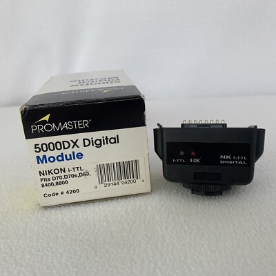 ProMaster 5000DX Digital Module for Nikon iTTL Flash #4200 | eBay
