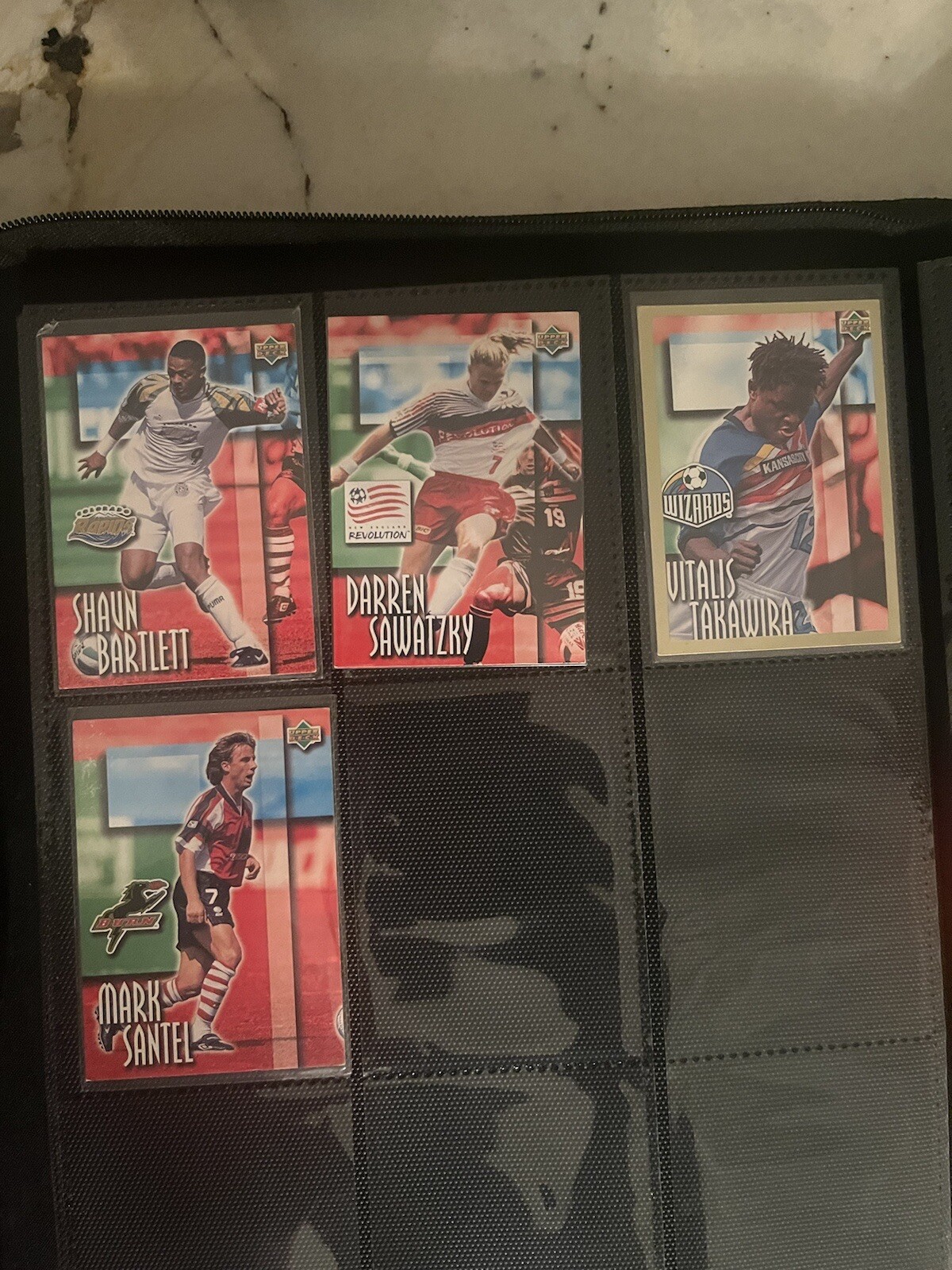MLS 1997 UPPER DECK 4 MLS SOCCER CARDS PACKAGE 1 GOLD | eBay
