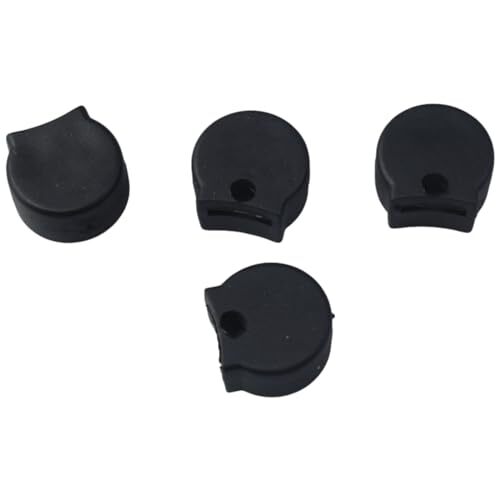 4 pcs Black Thumb Rests Cushion Finger Pretector Rubber Clarinet Oboe ...