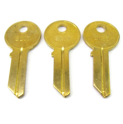3-pcs SL17 Brass Key Blank NOS Cole National U.S.A. | eBay