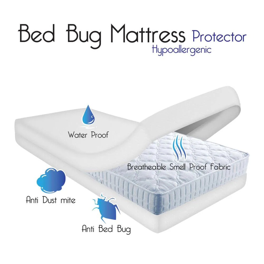 What Are Bed Bug Mattress Covers Lux Decor Queen Mattress Protector