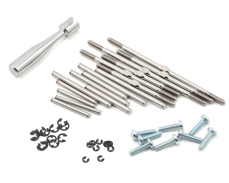 Lunsford Titanium RC Turnbuckle Kits Associated Axial Tekno TLR Traxxas ...