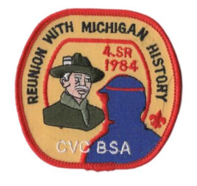 1984 Reunion with Michigan History BSA Patch RD Bdr. [VA-4834] | eBay