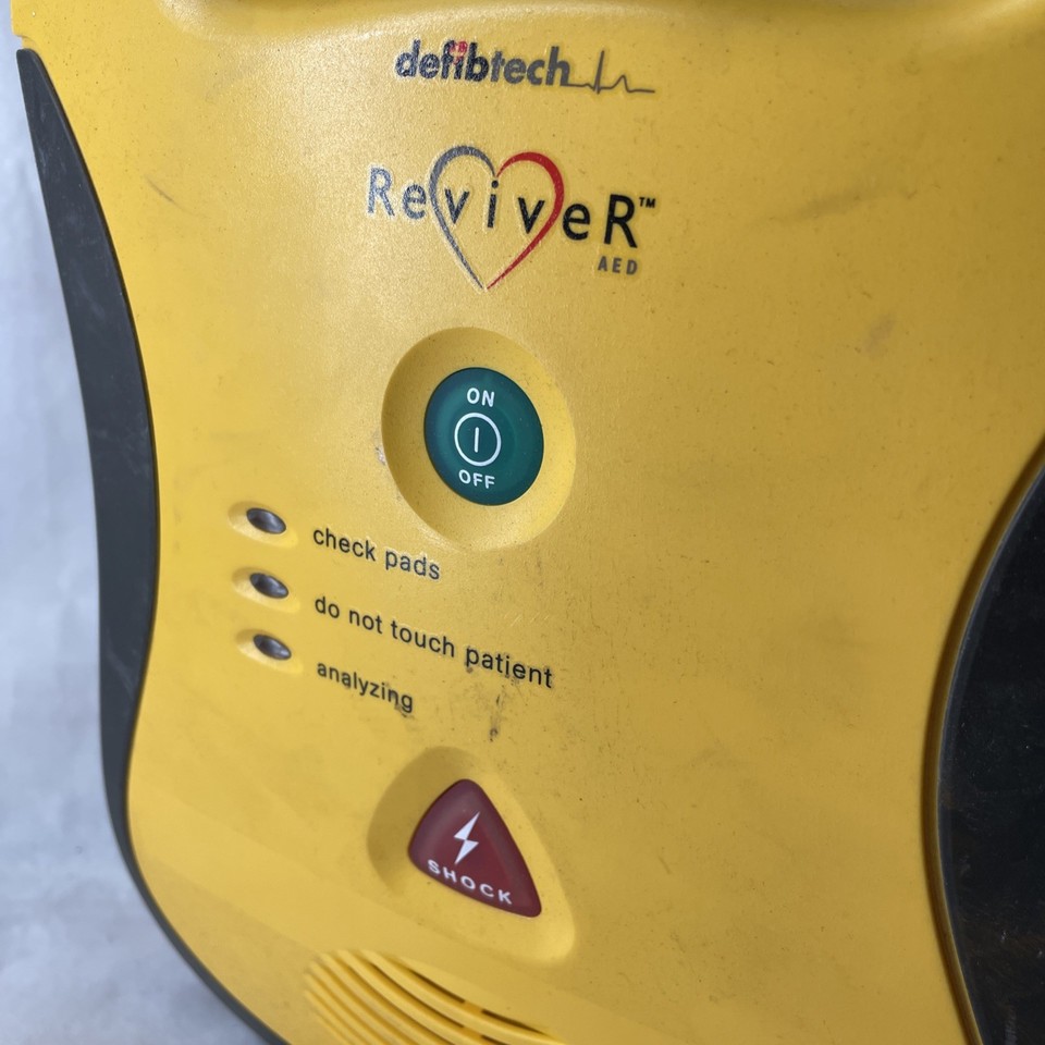 Defibtech ReviveR View AED Defibrillator with Battery (11/2027) & Pads ...