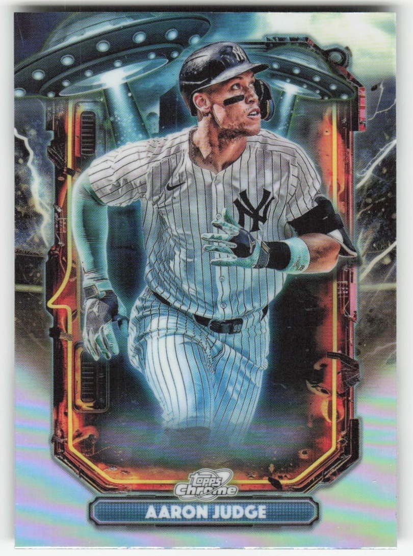 2025 Topps Cosmic Chrome - Extraterrestrial Talent Aaron Judge #ET-1 ...