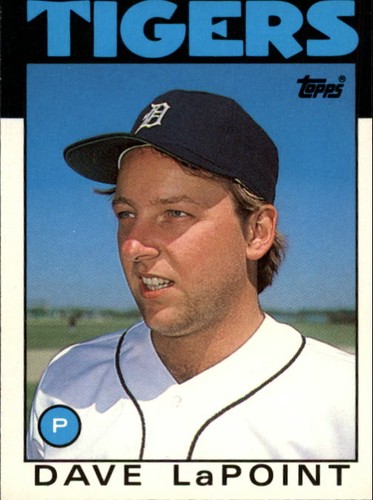 1986 Topps Traded #61T Dave LaPoint - BB | eBay