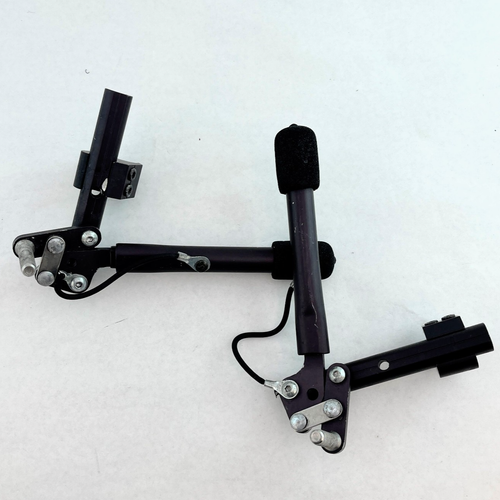 Pair of Push Wheel Locks Brake Hand Pull Push Assembly w/ Extensions ...