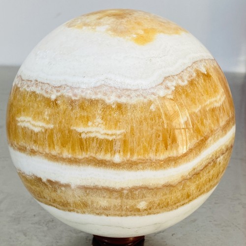 Natural Yellow Calcite Sphere Quartz Crystal Polished Ball Reiki ...