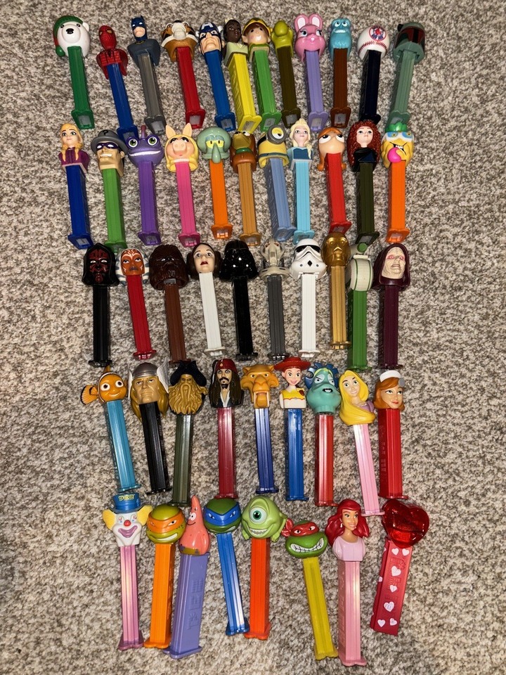 HUGE LOT (250) PEZ DISPENSERS Collectibles And Vintage!! | eBay