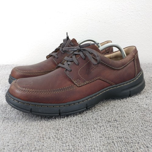 Clarks XTR Lite Mens Size 9.5 Shoes Brown Low Top Bicycle Toe Oxford ...