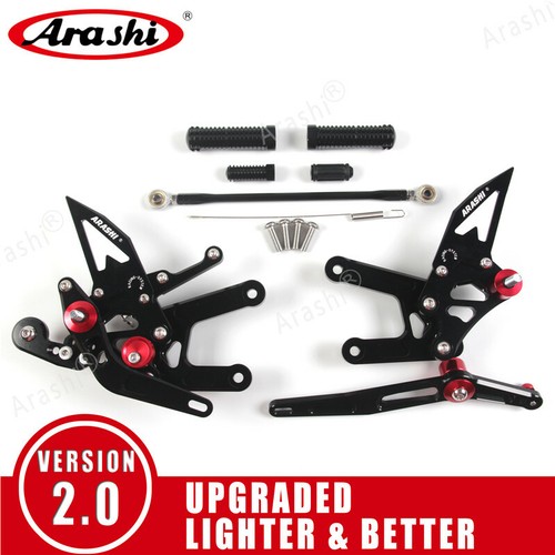 Arashi Rear Sets Foot Peg For Yamaha YZF R6 2006 - 2016 Footrests YZF ...