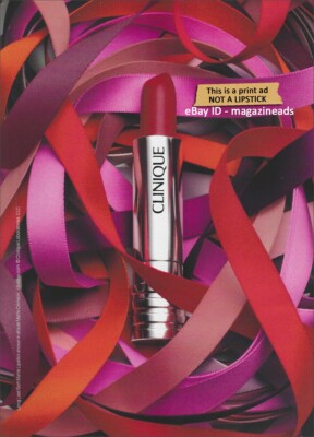 CLINIQUE Cosmetics 1-Page PRINT AD Holiday 2014 BEAUTIFUL PHOTO ...
