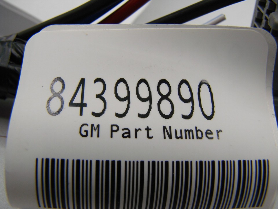 NEW OEM GM Trailer Brake Control Wire Harness 85515819 Pig Tail Wiring ...