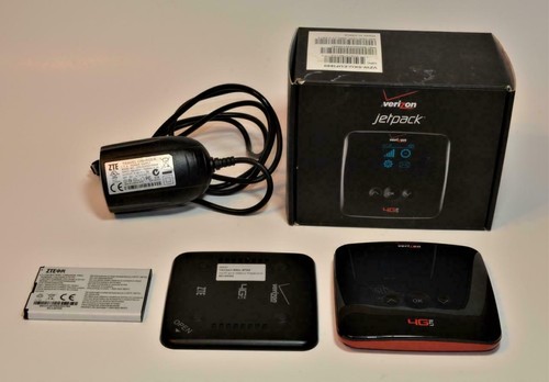 ZTE Verizon mi-Fi Jetpack 890L 87D4 4G LTE Portable Hotspot Marche W ...
