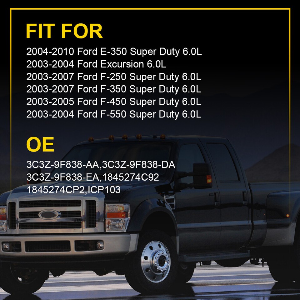 3C3Z-9F838-EA For 2003-2010 Ford Super Duty Diesel 6.0L Powerstroke ICP ...