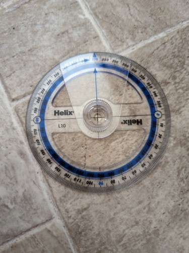 Helix 360 Degree Protractor Angle Measure - 10cm, 100mm - Class Set Of ...