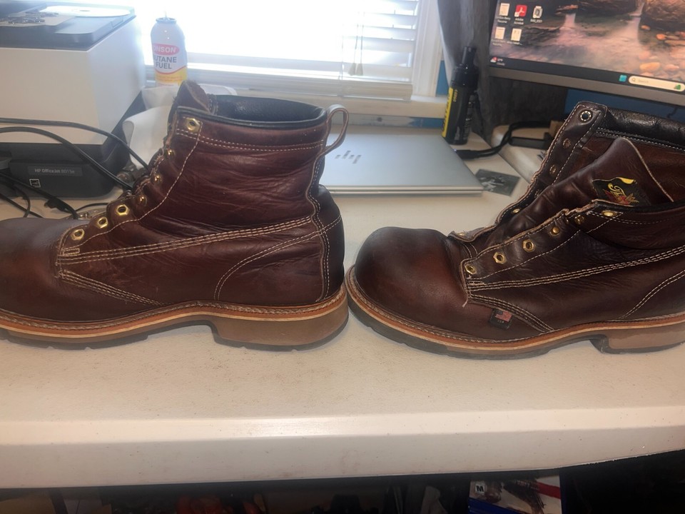 Men’s Thorogood 804-4367 Safety Toe Boots Size 11 EEEE | eBay