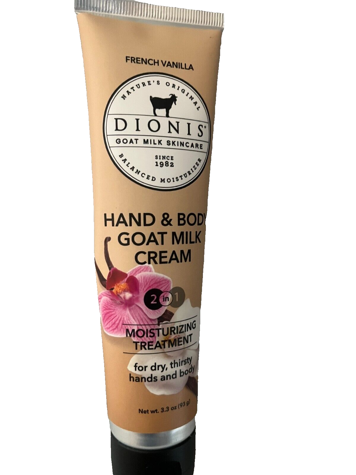 DIONIS GOAT MILK SKINCARE HAND &BODY GOAT MILK CREAM FRENCH VANILLA 3 ...
