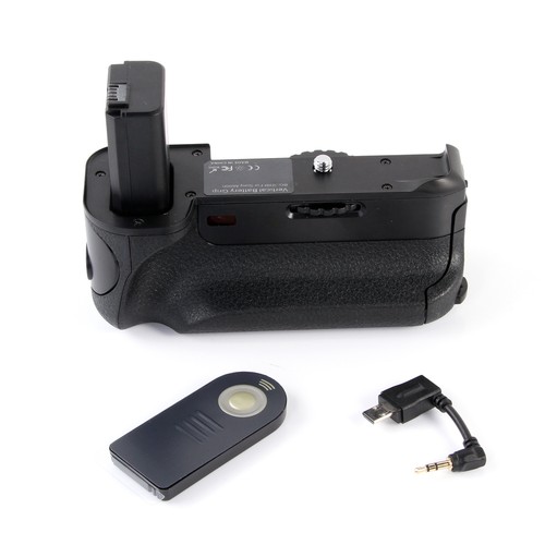 Vertical Battery Grip Holder + Remote control For Sony A6000 BG-3DIR ...