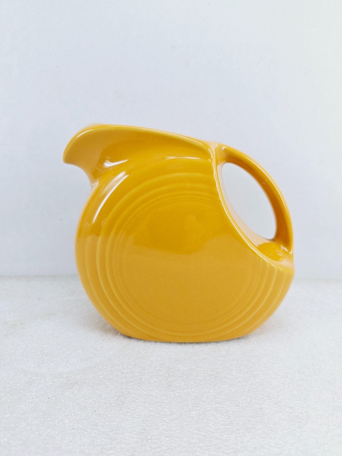 FIESTA 28 OZ. SMALL DISK DISC JUICE PITCHER marigold NEW | eBay