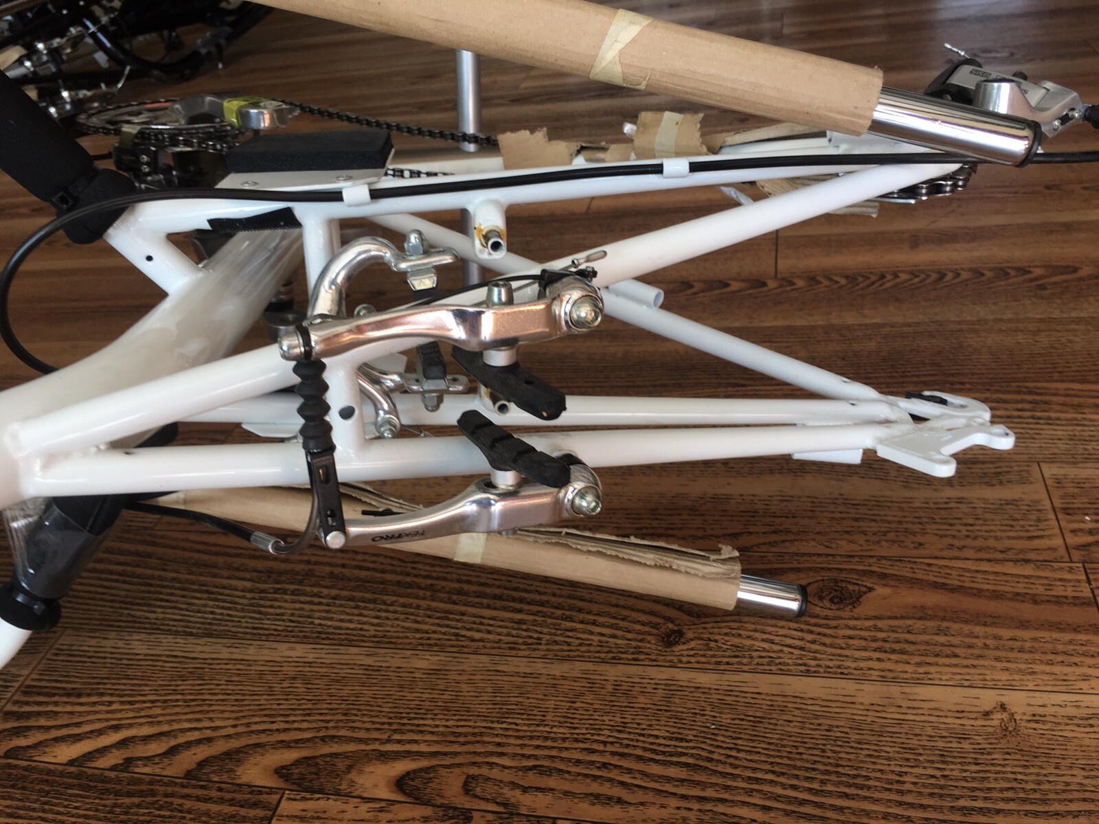 Lightning Cycle Dynamics Hand Cycle Frame Set (incompleate) | eBay