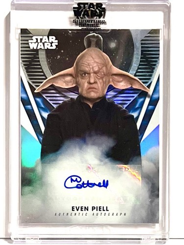 PACK FRESH 2023 Star Wars Signature Series Michaela Cottrell Even Piell ...