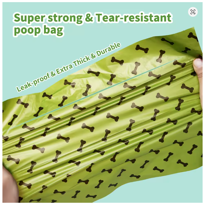 Dog Poo Bags 540 Biodegradable Large Leak Proof Waste Poop Bag Refill ...