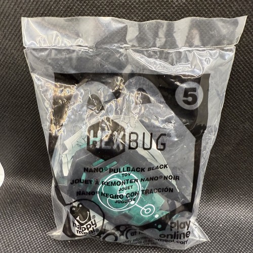 McDonalds Happy Meal Spielzeug Hexbug #5 Nano Pullback schwarz NEU ...