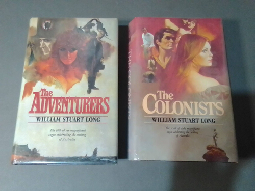 William Stuart Long x2. The Adventurers. The Colonists. Australian ...