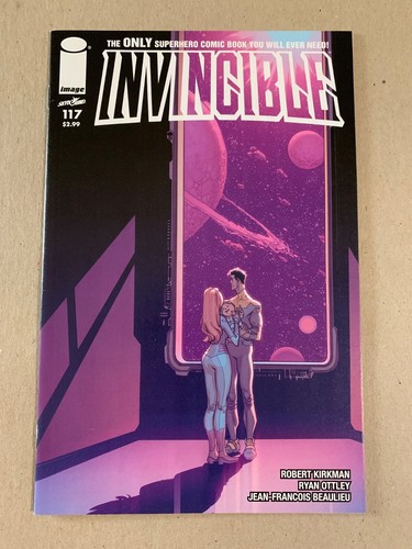 INVINCIBLE #117 ROBERT KIRKMAN, RYAN OTTLEY, IMAGE COMICS 2015, VF+ 1ST ...
