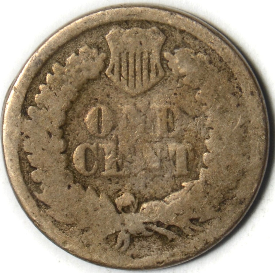 1861 Indian Head Cent - Damaged | eBay