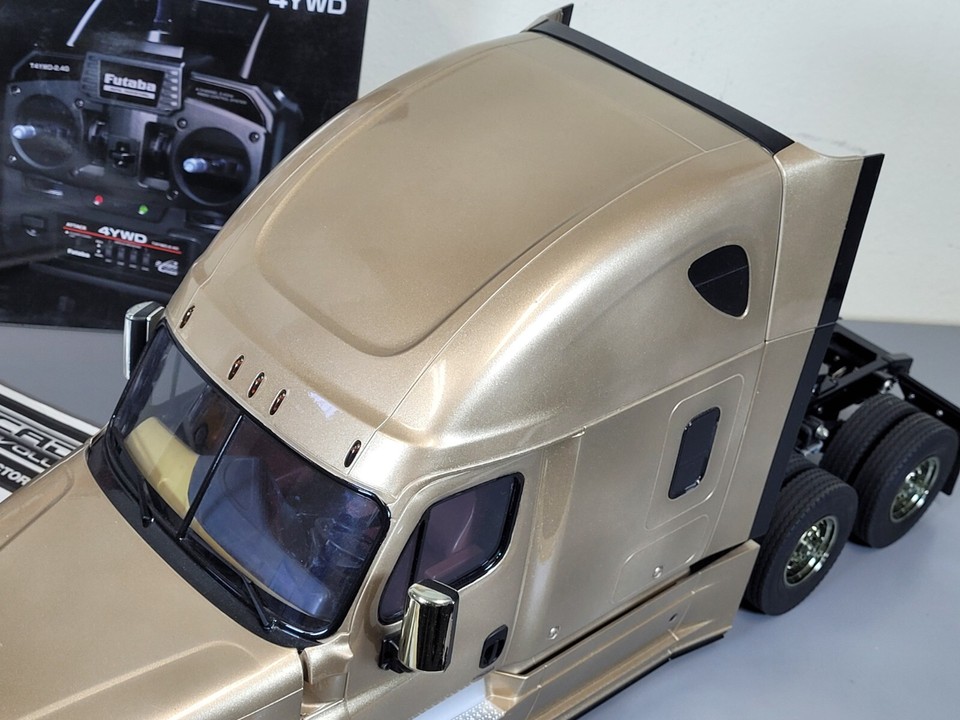 Tamiya 1/14 XB Cascadia Freightliner Truck +MFC-01 Sound LED Unit ...