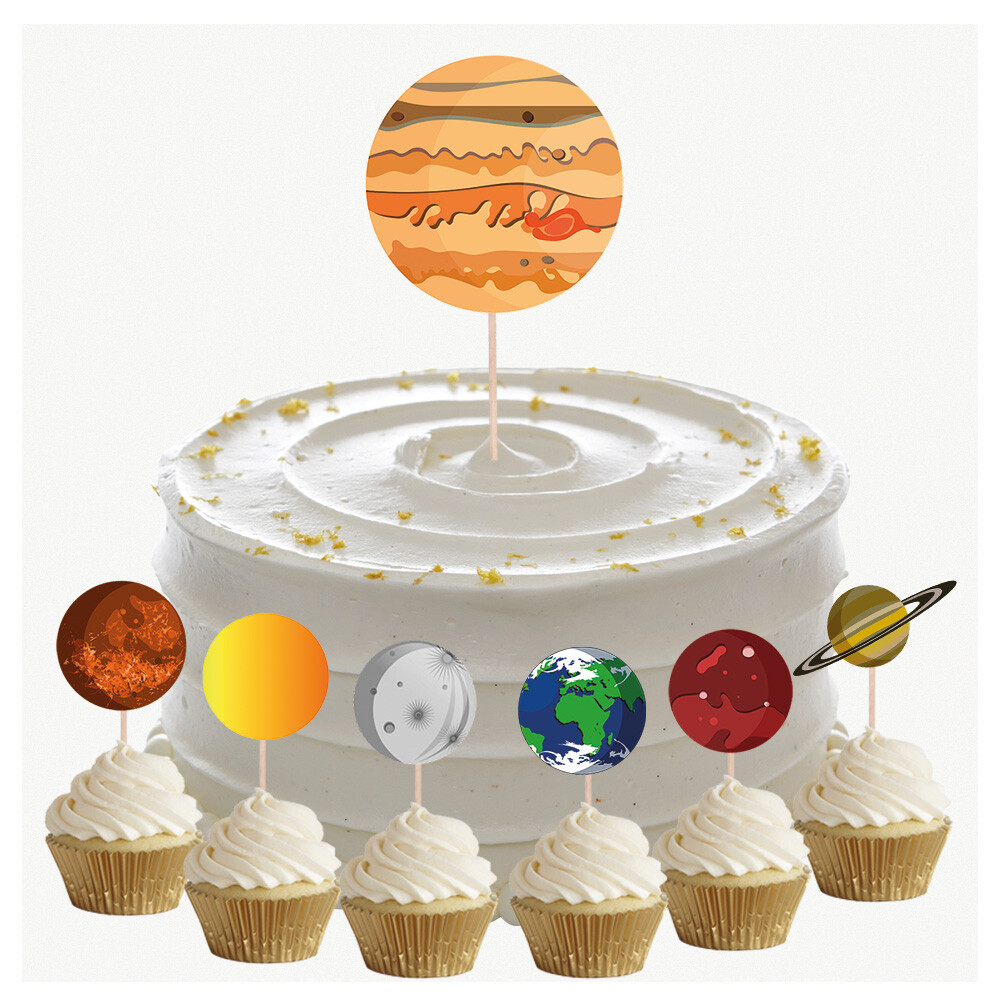 Solar System Cupcakes Fun Science Educational Edible Craft The Best