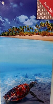Reversible Microfiber Beach Towel Whitley Willows 35" x 70" | eBay