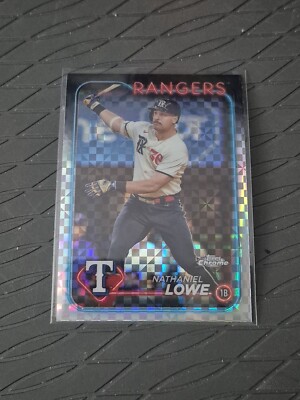 Nathaniel Lowe 2024 TOPPS CHROME Baseball Card | eBay