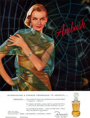 Ambush by Dana Perfumes CARTIER JEWELS Introducing a Famous Fragrance ...
