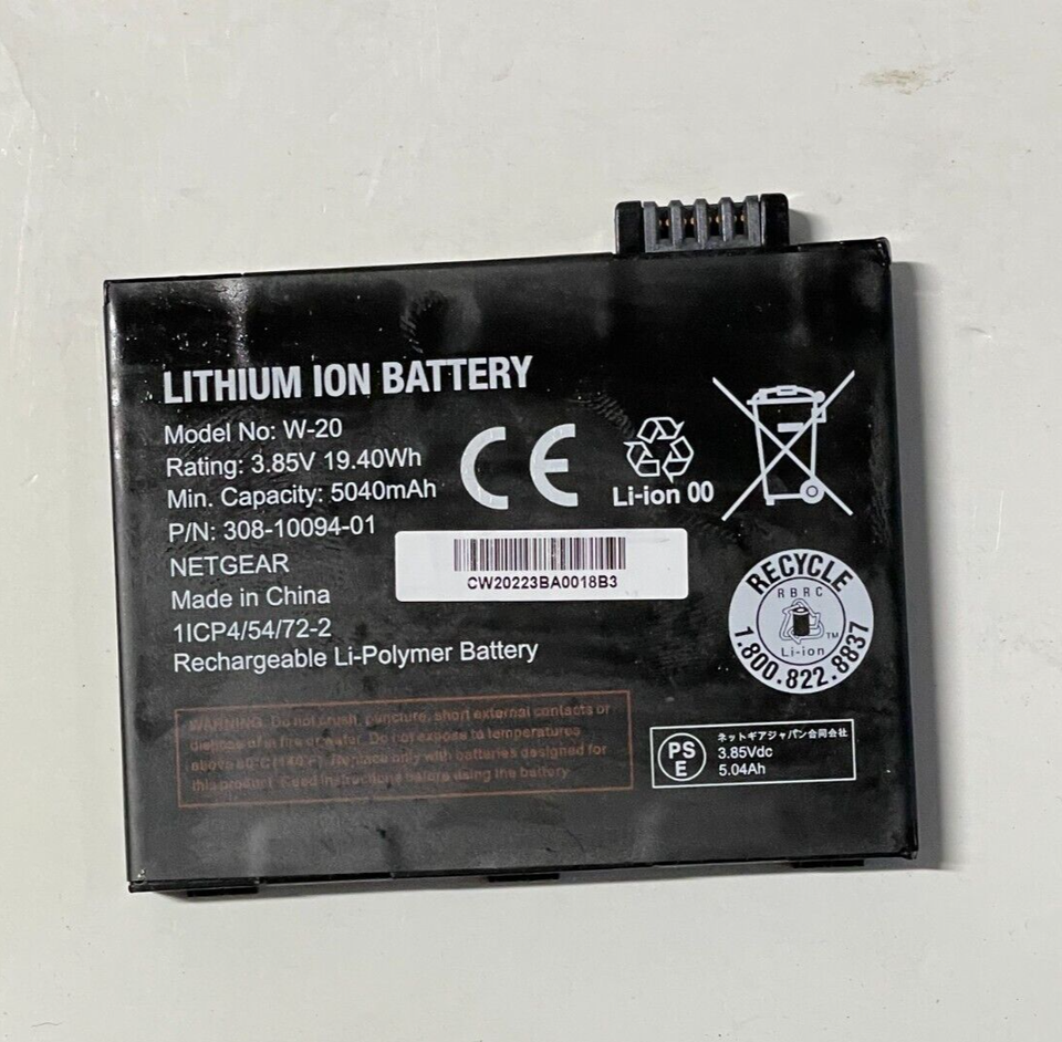 New OEM Original NETGEAR W-20 NightHawk 5G M5 MR5000 MR5100 MR5200 ...