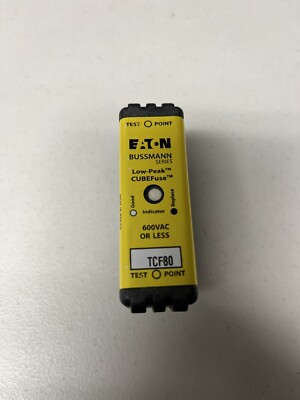 Bussmann TCF80 Dual-Element Time Delay Current Limiting Fuse 600Vac ...