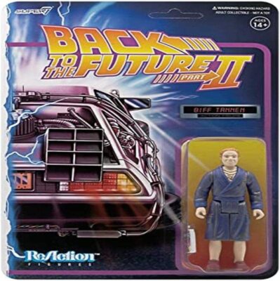 Reaction Back to the Future 2 Biff Tannen Bathrobe figure Super7 07990 ...