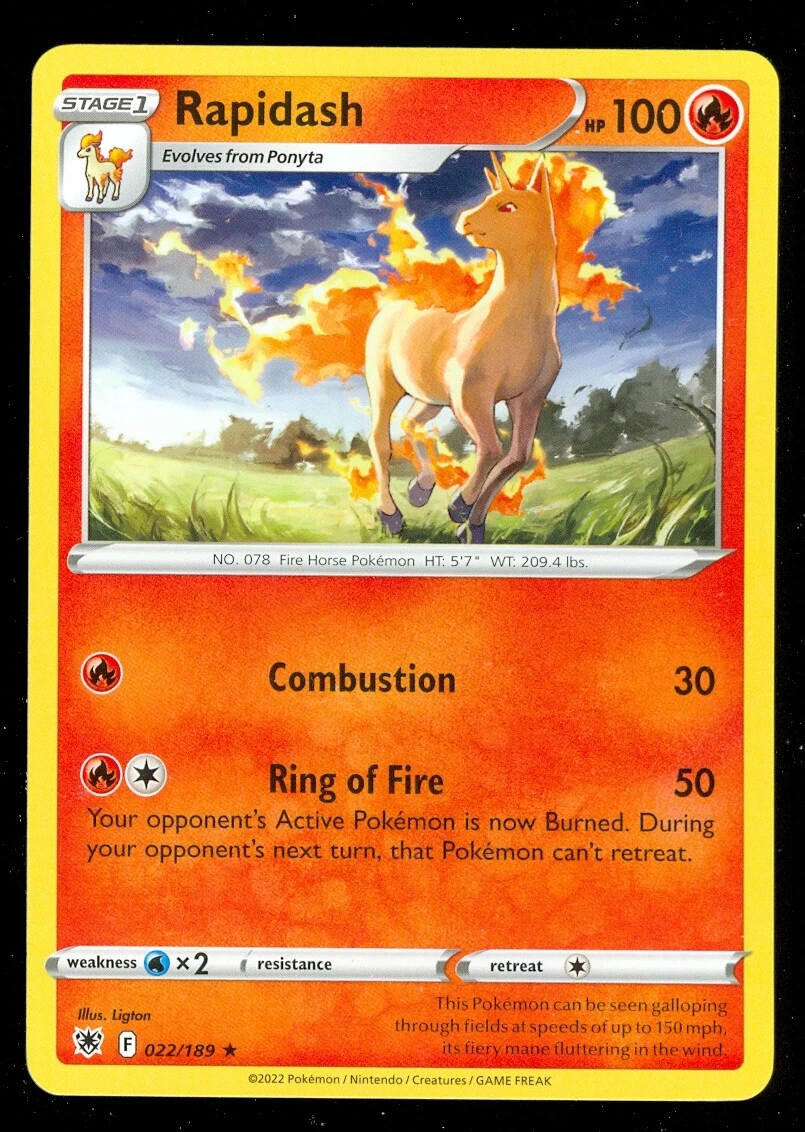 Rapidash Evolution Chart